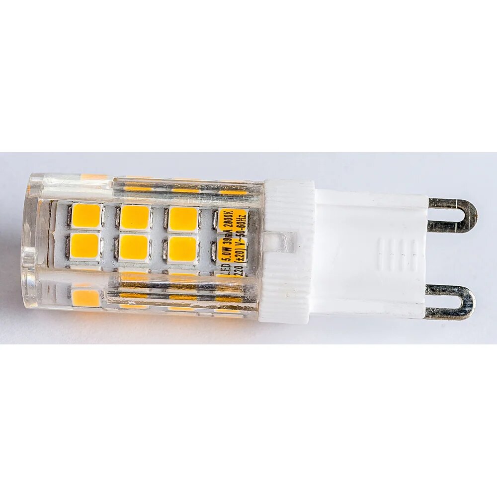 Светодиодная лампа Ecola G9 LED 5,0W Corn Micro 220V 2800K 320 50x16 G9RW50ELC