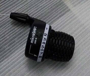 Переключатель передач Microshift M25-8, 3x8 скоростей, правая сторона