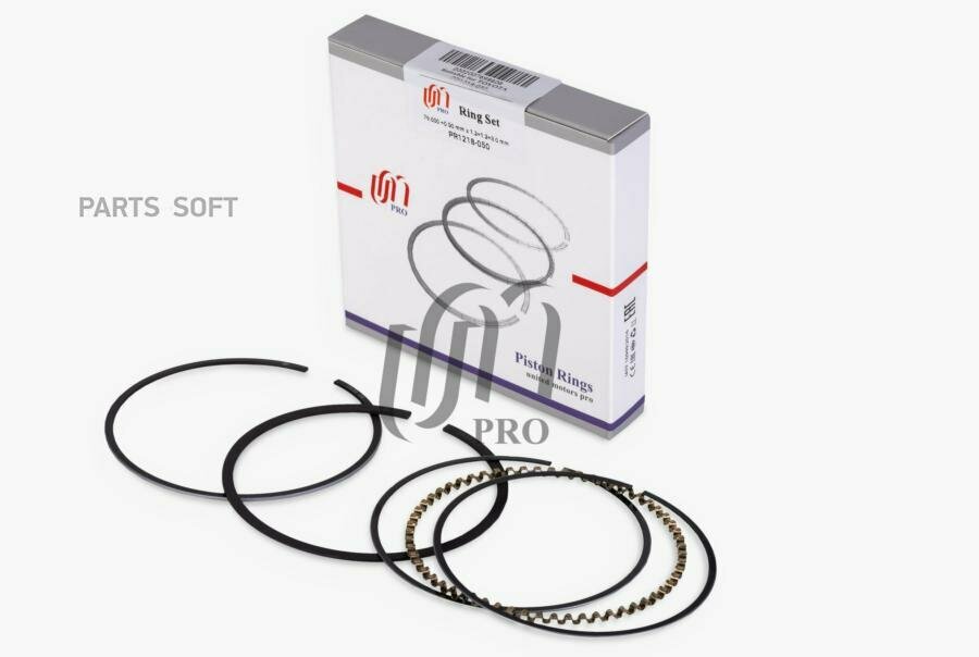 PR1218050 UMPRO Кольца поршневые Toyota 1ZZ/3ZZ/4ZZ d79.0+0.5 1.2-1.2-3.0 на 1 цил. UM