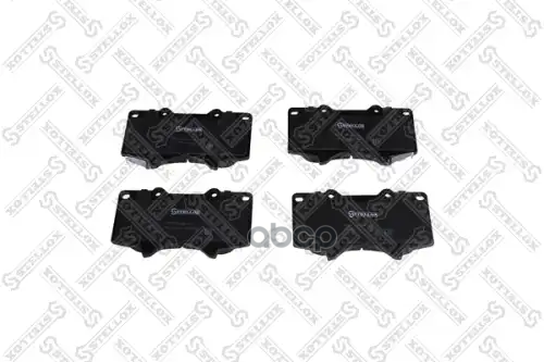 Колодки дисковые передн. (с антискрип. пластинами) TOYOTA Land Cruiser J12 4.0i/3.0D 03> Stellox арт. 999 000B-SX