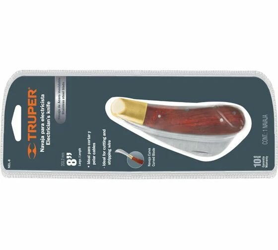 Нож строительный TRUPER NEL-8 18539