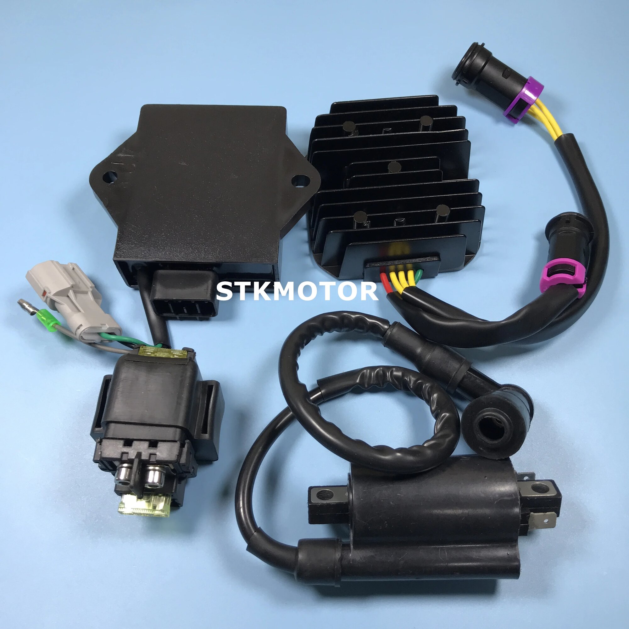 D300 G300 300B 300 ATV Quad Котушка зажигания TCI Соленоидное реле и регулятор напряжения для Buyang feishen Stels 300CC ATV Запчасти