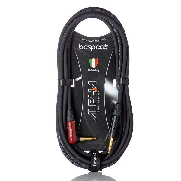 Кабель гитарный Bespeco Silent AHP450SL 4.5 m (прямой/угловой)