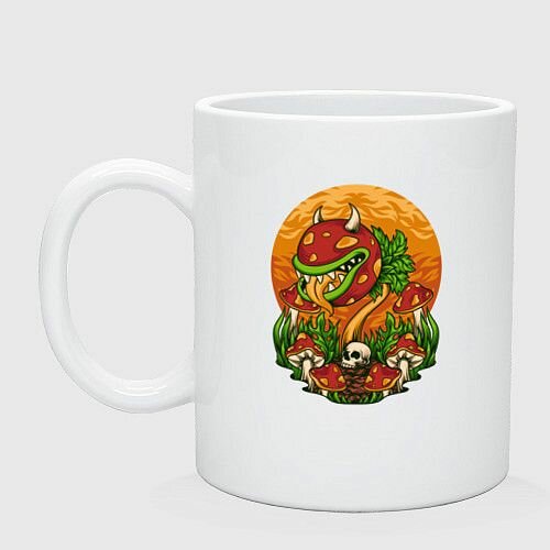 Растение-убийца Керамическая кружка