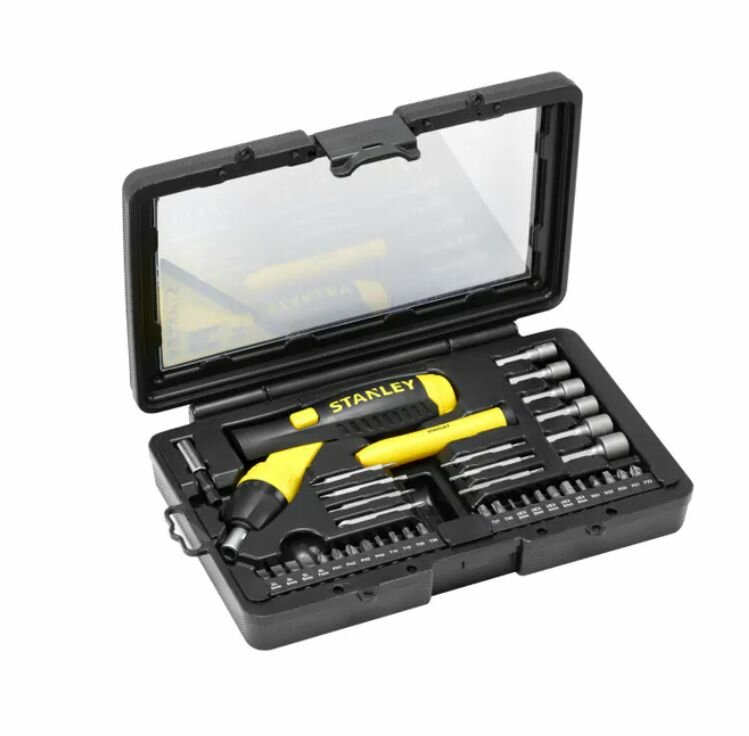Отвертка наборная Stanley 38 предм 0-63-038