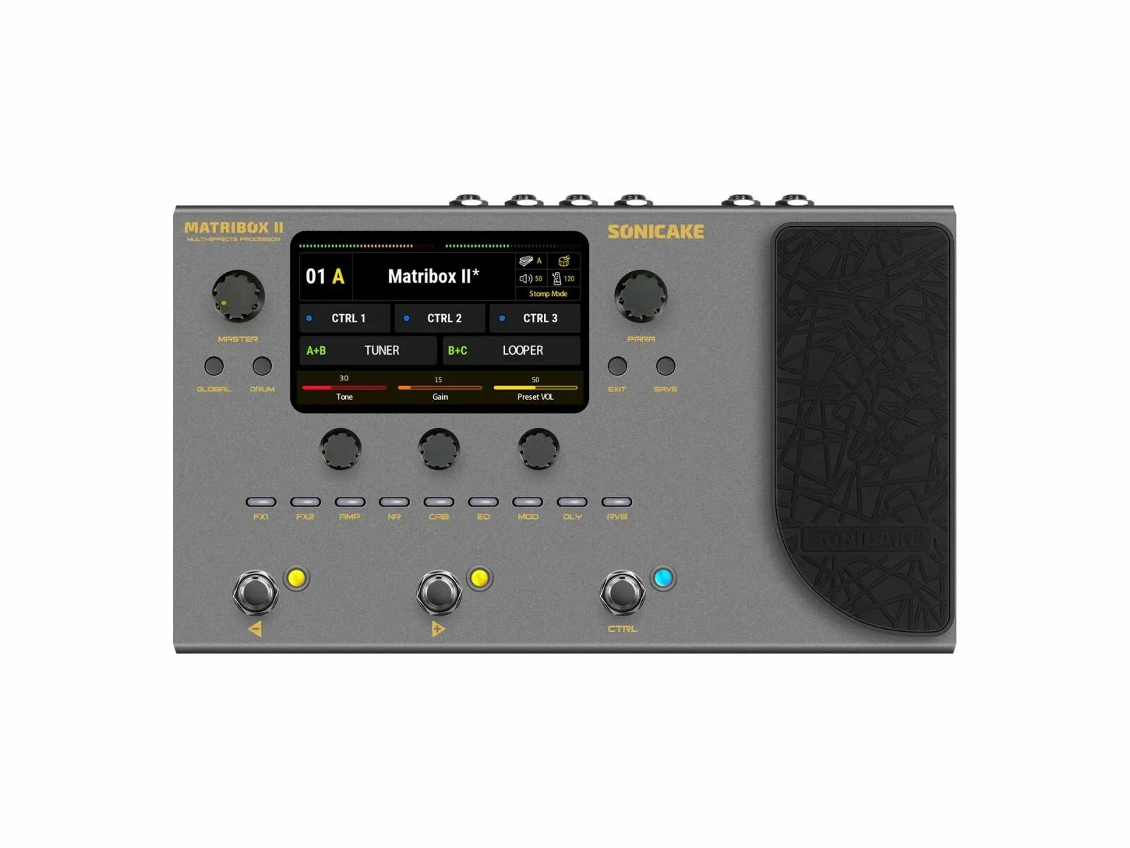 Гитарный процессор Sonicake Matribox II QME-100