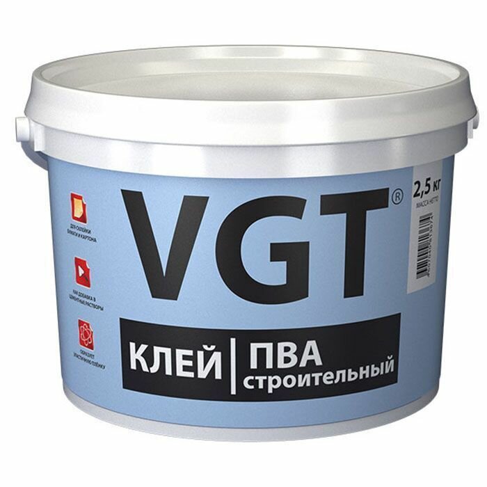 Клей ПВА строительный VGT (2,5кг)