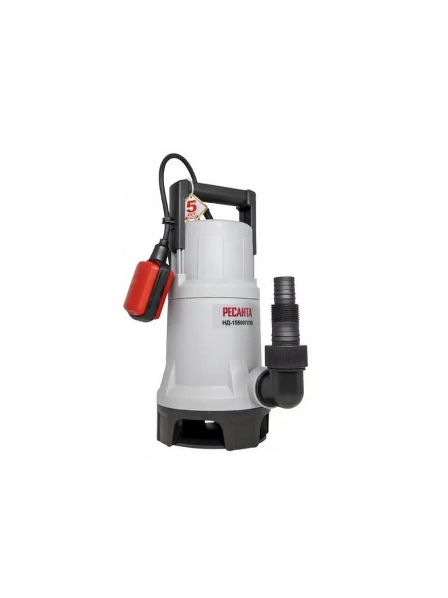 Насос погружной дренажный Ресанта НД-15500П/35