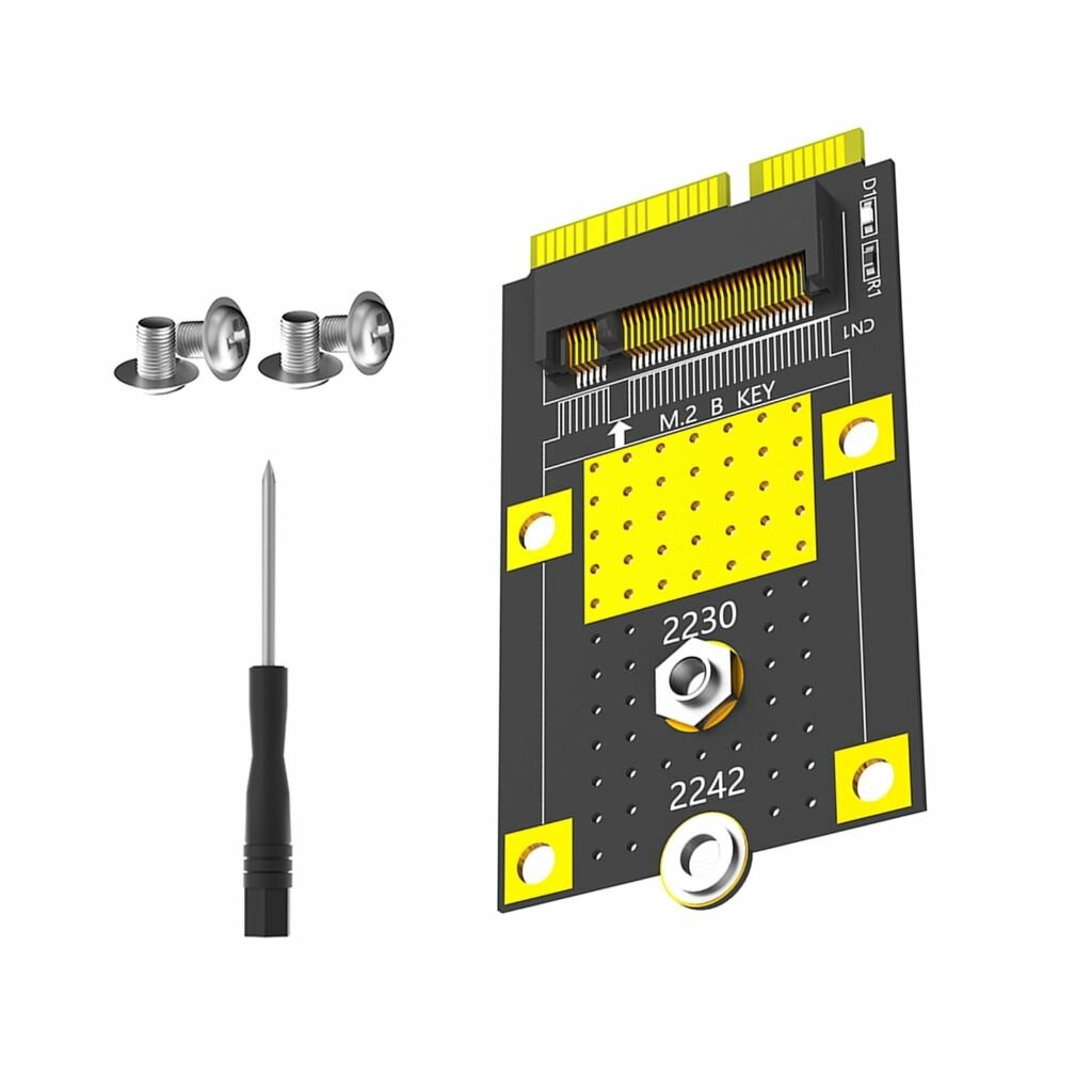 MSATA на M.2 Key B адаптер