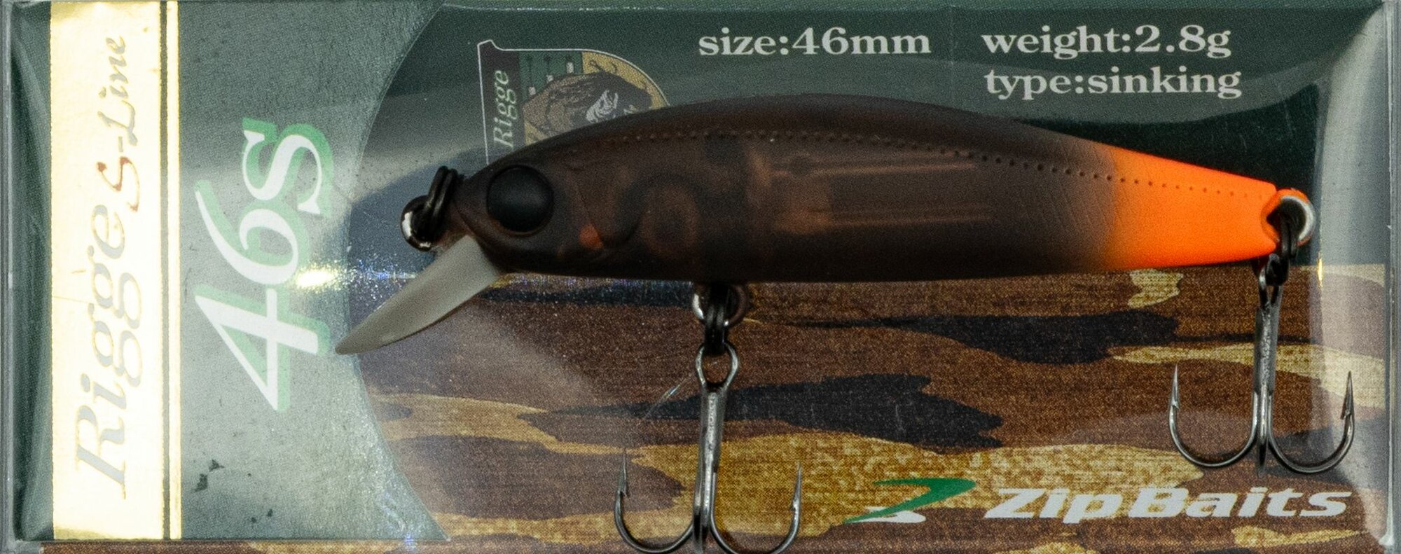 Воблер рыболовный минноу ZipBaits Rigge 46S, 2.8 гр, цвет 139