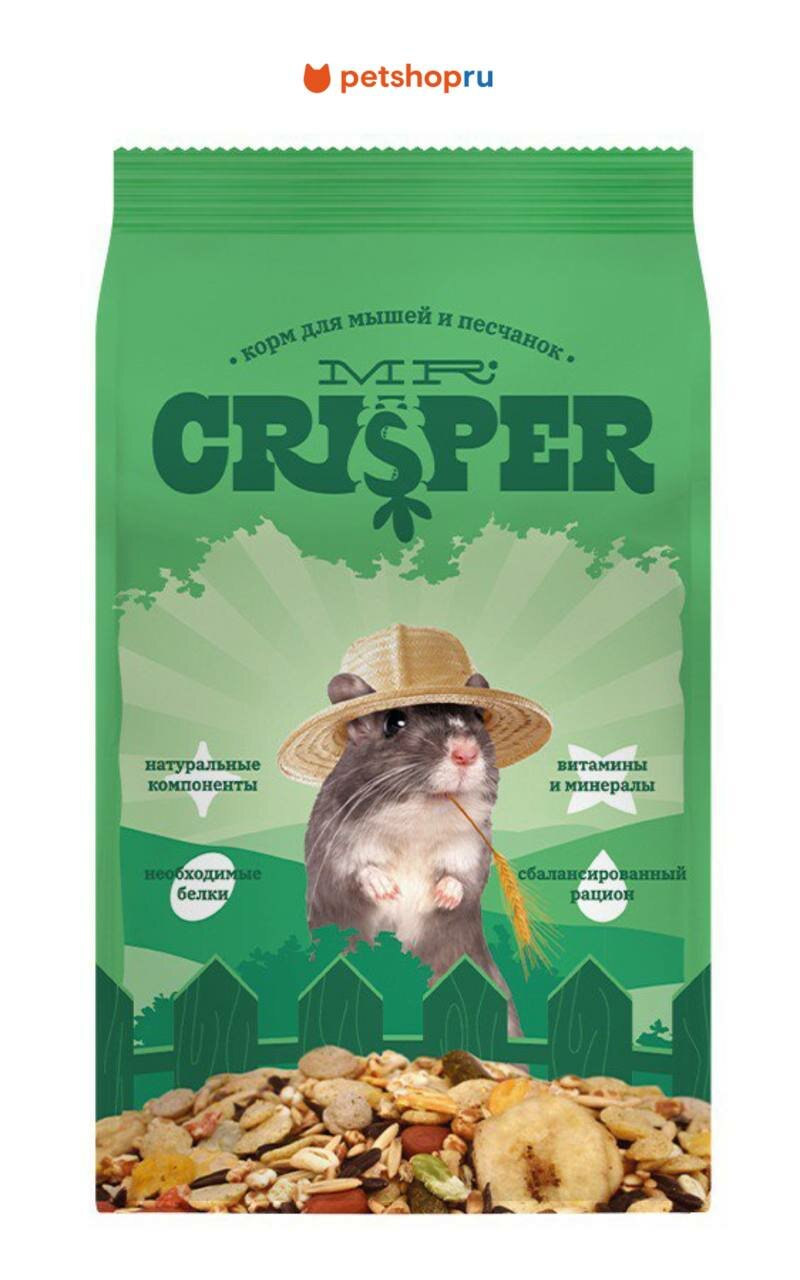 MR.Crisper Корм для мышей и песчанок, 400 г