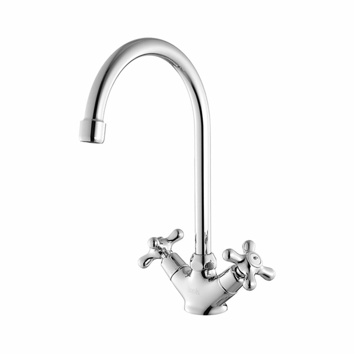 Смеситель для кухни "IDDIS" Jeals, вентельный, латунный, цвет: хром