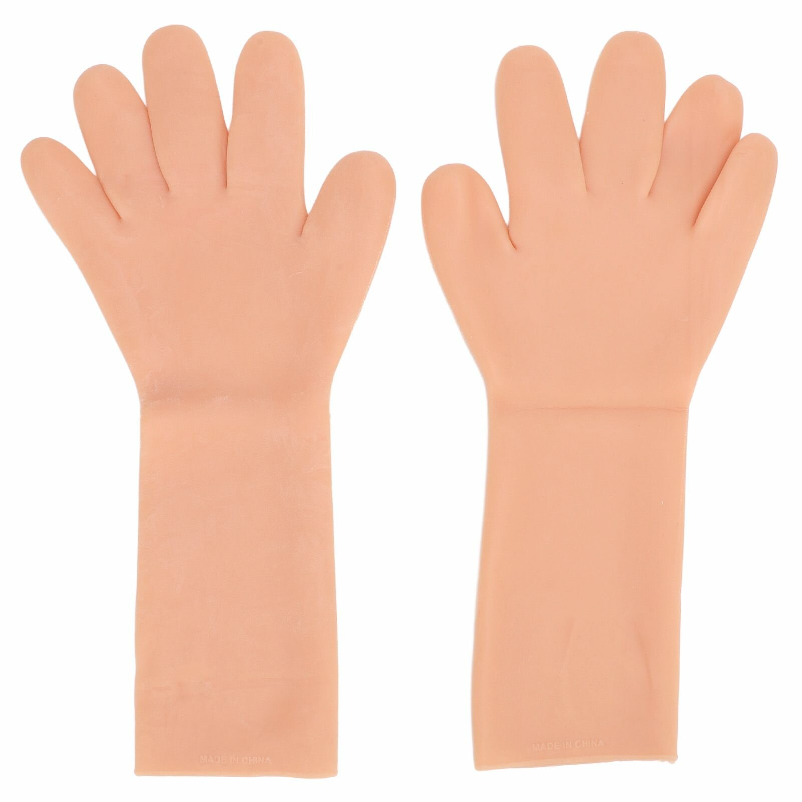 Удлиненные силиконовые увлажняющие перчатки для ухода за кожей рук, многоразовые, для мужчин и женщин