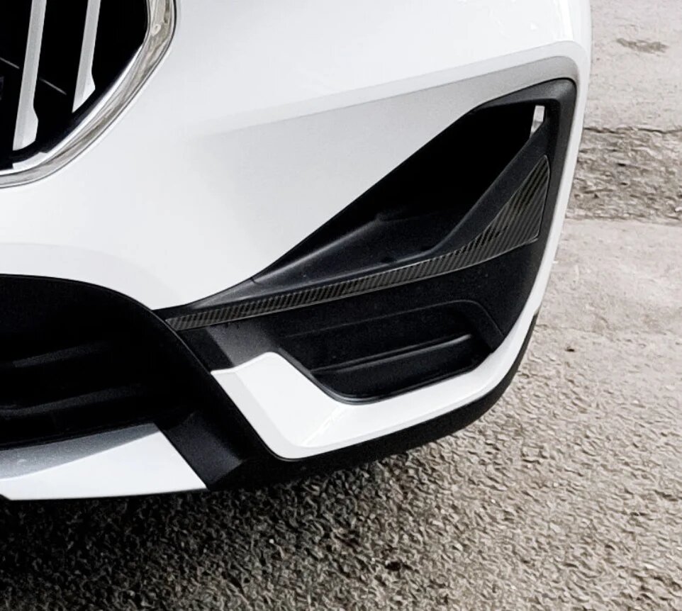Противотуманные фары BMW X1 2020-2022, карбон, 2 шт.