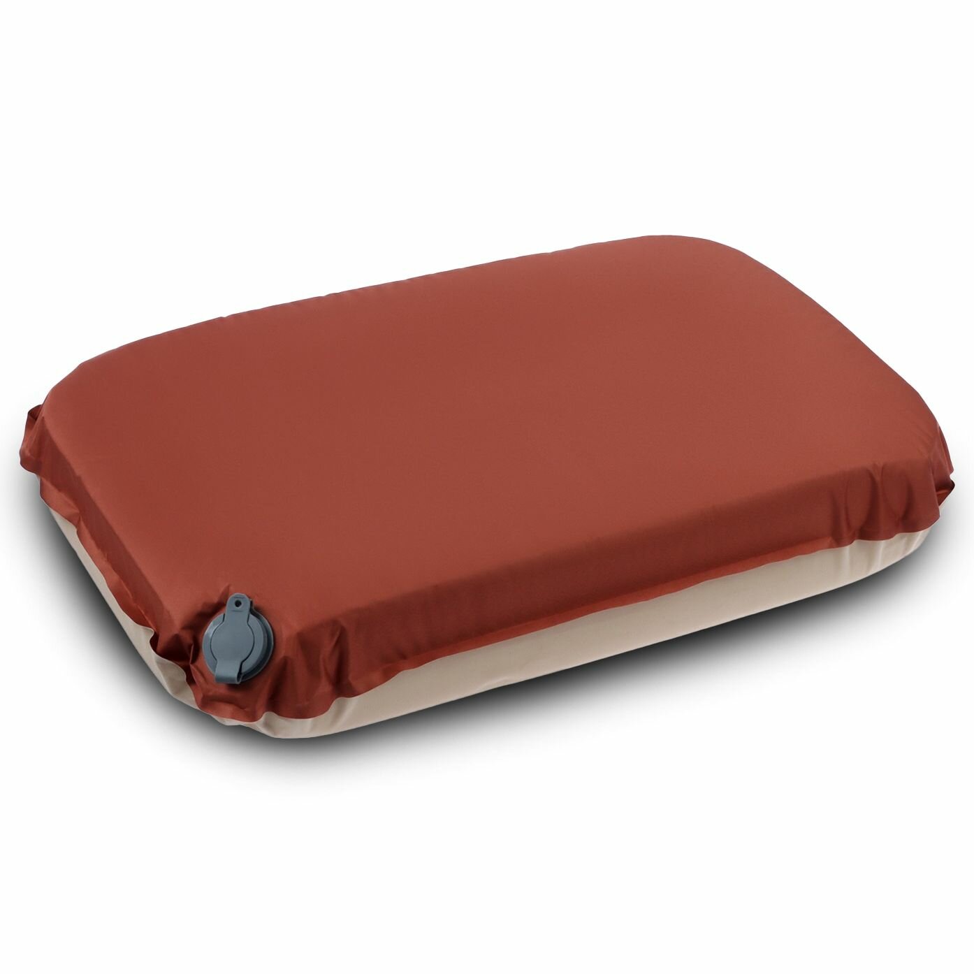 Самонадувающаяся туристическая подушка для сна, походная надувная подушка для кемпинга и путешествий , чехол в комплекте, 45.5х30х10 см.