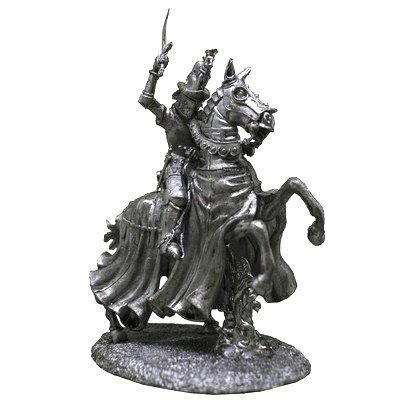 Оловянная фигурка Рыцарь Канис 54 мм масштаб (10-12 см высота) Коллекционный солдатик из олова