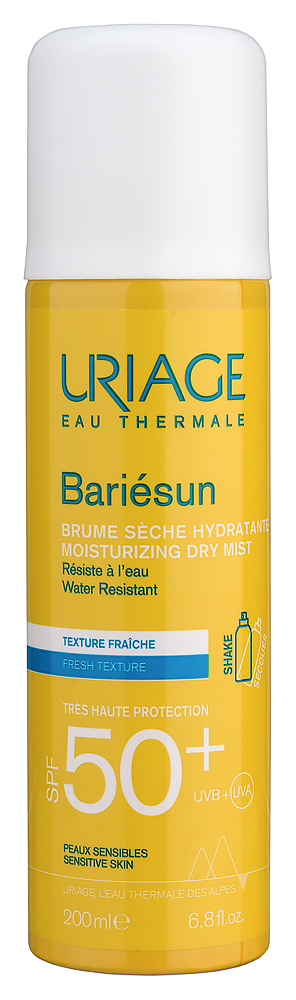Uriage барьесан дымка-спрей сухая spf50+ 200 мл