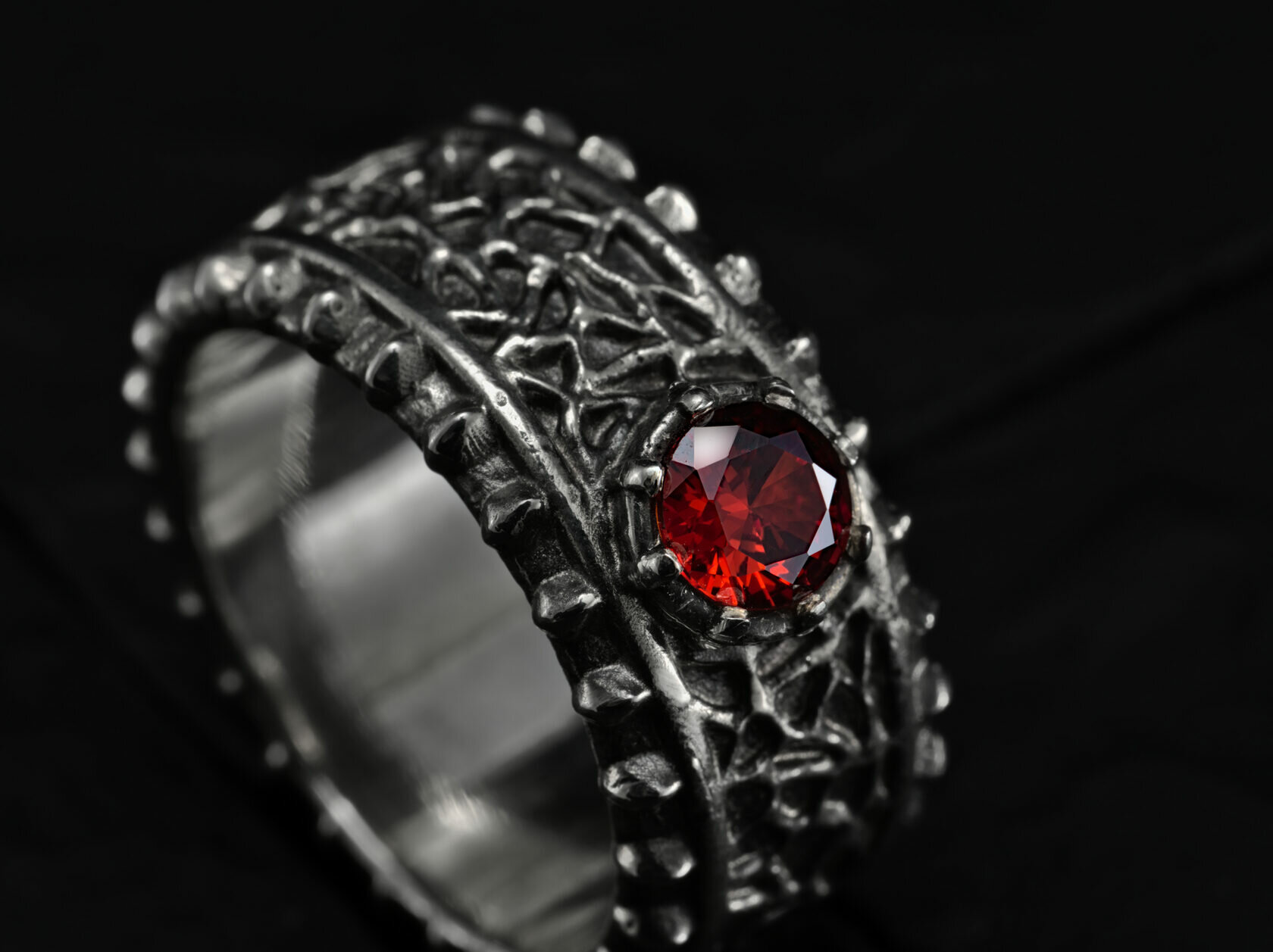 Кольцо, серебро, 925 проба