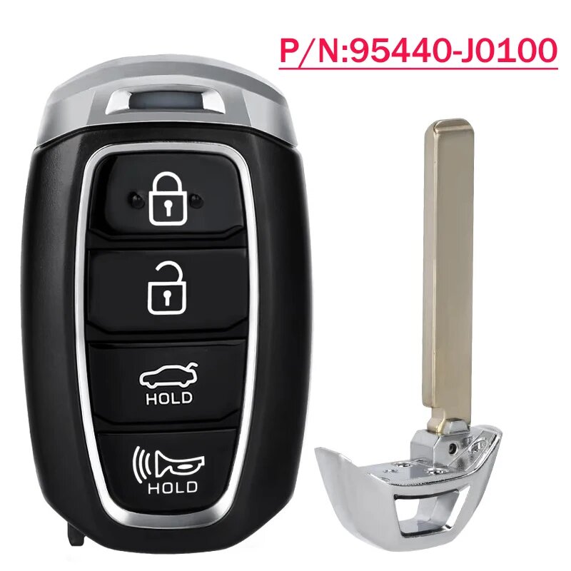 DIYKEY P/N: 95440-J0100 95440-H6000 Умный автомобильный ключ для Hyundai Accent 2018 2019 2020 Автоматический пульт дистанционного управления 433 МГц 8A Чип
