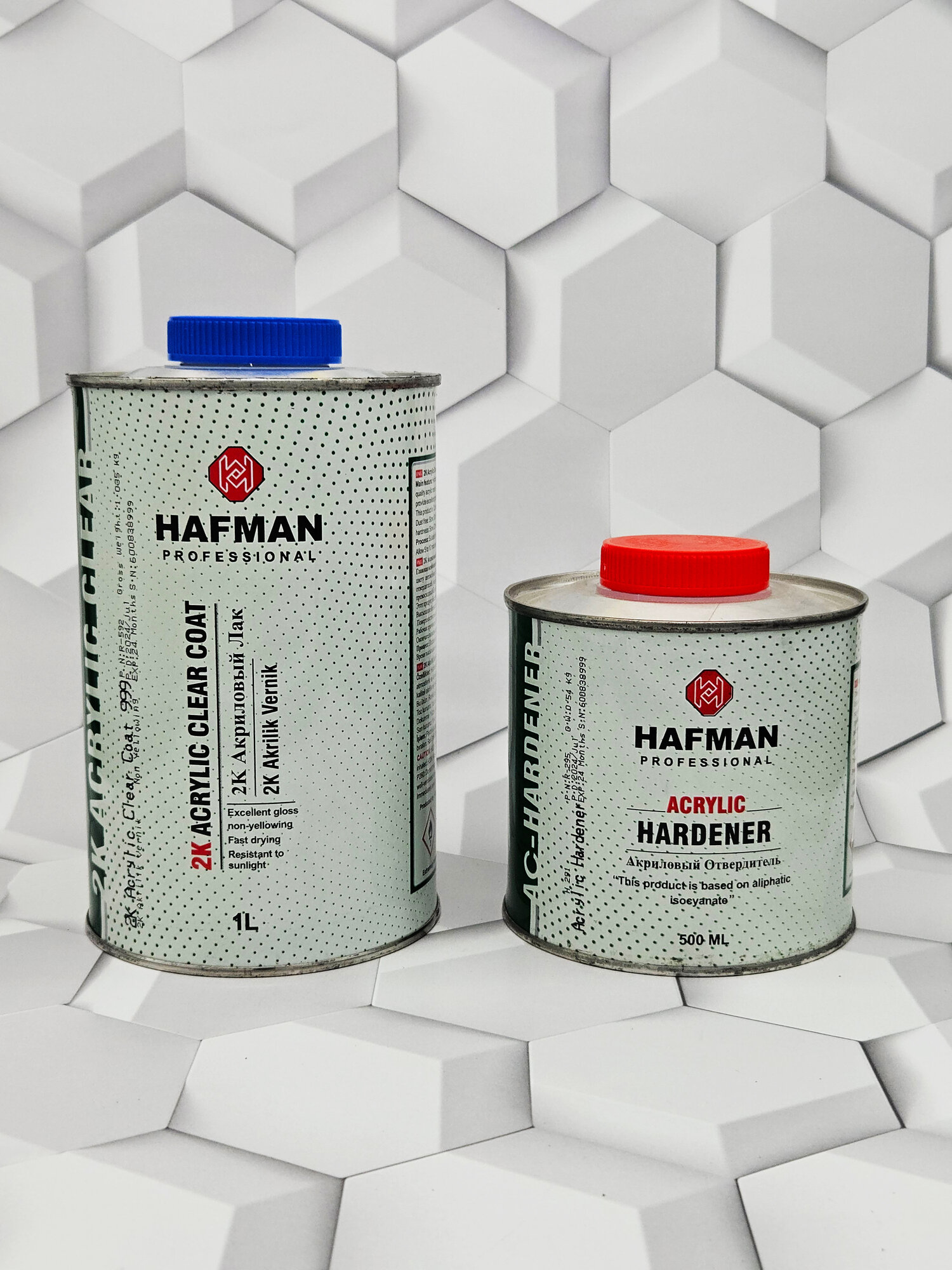 Лак Hafman 999 1+0,5л. комплект с отвердителем