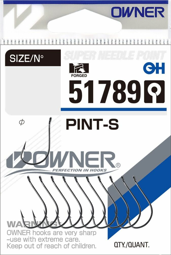 OWNER Крючок Pint-S №2 9шт