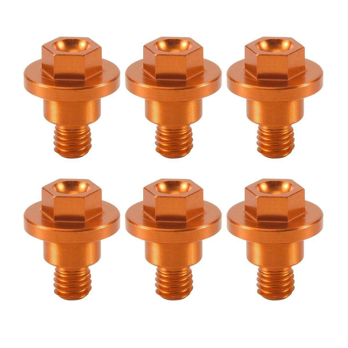 Винт болта защиты передней вилки для KTM SX SXF EXC EXCF XC XCFW (оранжевый)