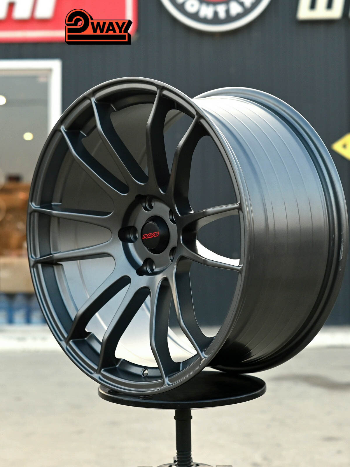 Диск Taigiro Rays Gram 57Xtreme Style, R19, 9.5 J, ET35, графит