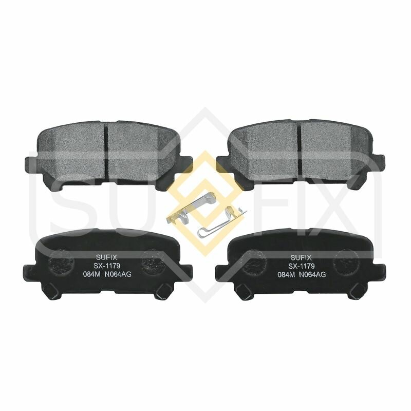 SUFIX Колодки тормозные задние HONDA Pilot 3.5 08>