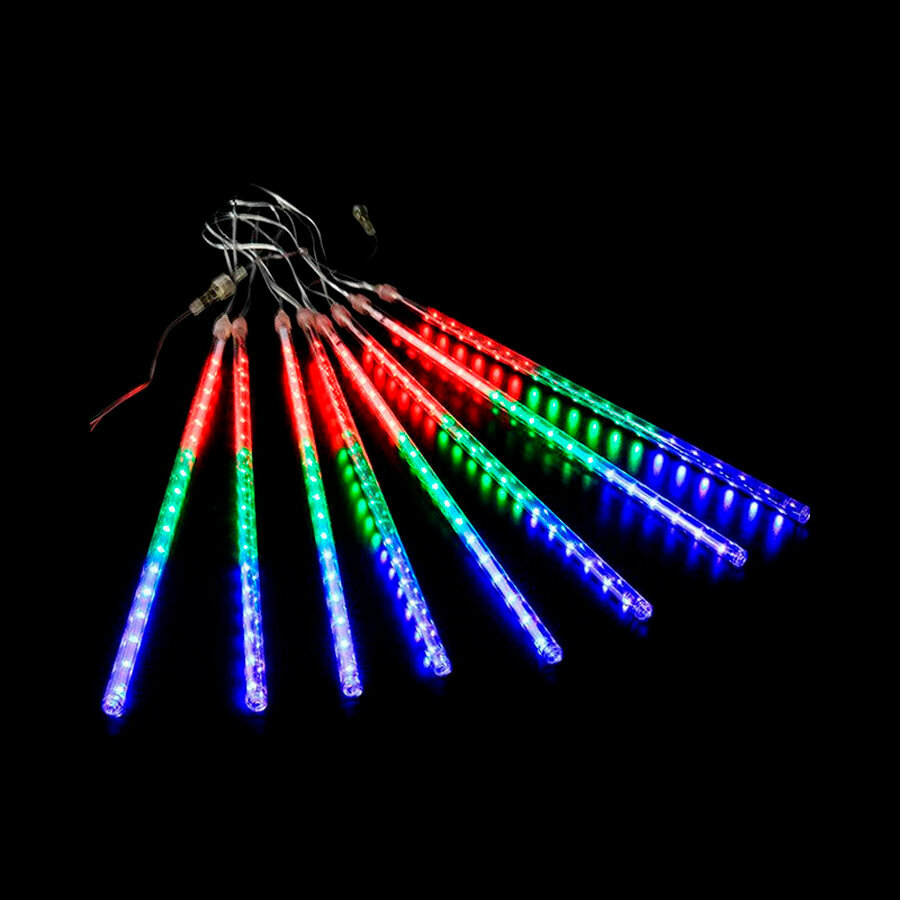 Гирлянда светодиодная Тающие Сосульки 8 сосулек 2 метра IP65 уличная RGB Giant4