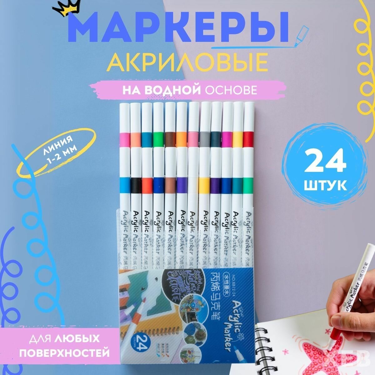 Набор маркеров