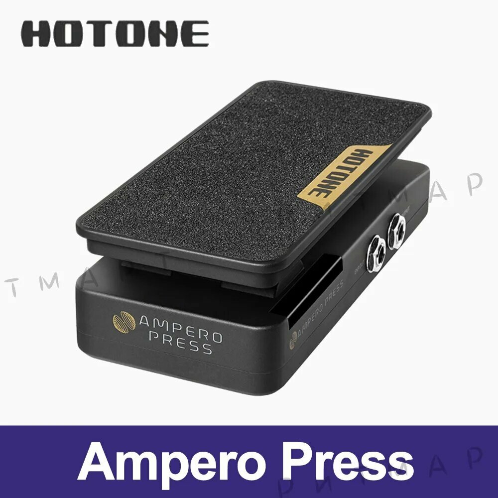 Hotone Ampero Press Выражение громкости 2 в 1 Гитарный эффект Педаль