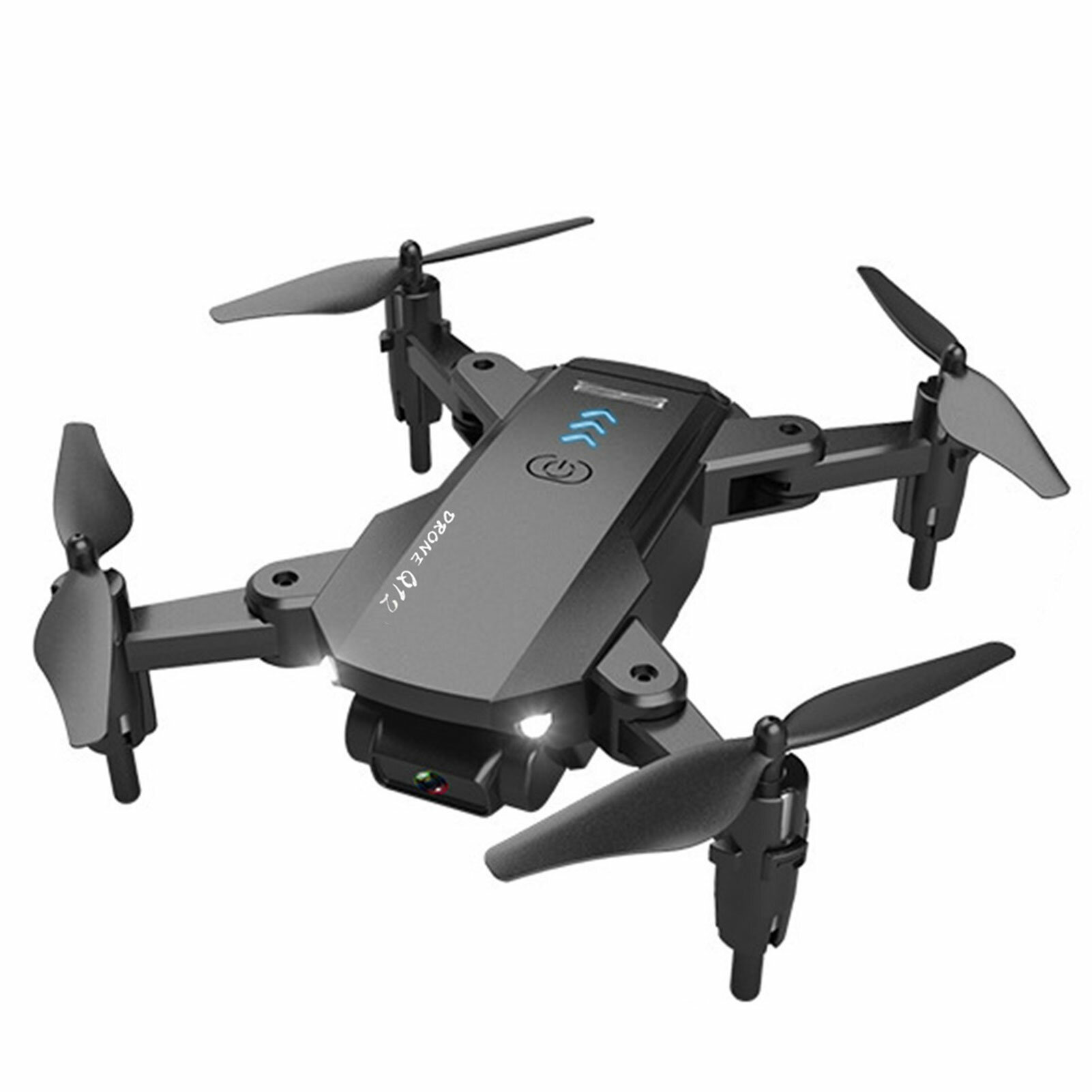 Квадрокоптер Q12 Мини складной четырехосный 4K камера 1 или 2 штуки дистанционное управление длительное время полета черный 1 2 3 4 аккумулятора 720P 1080P 4K разрешение 14+ лет передача 40 метров контроль 100 метров 12 минут USB 5V 2.4G WIFI