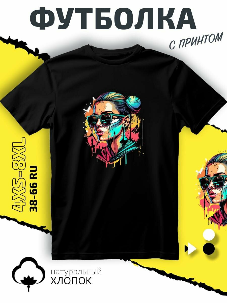 Футболка Девушка cartoon