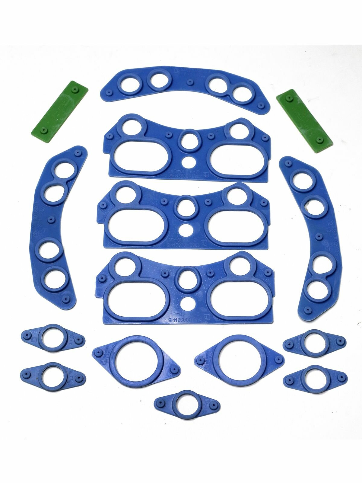 Ремкомплект ГБЦ ЯМЗ-236 евро (1 цилиндр) (фторсиликон)
