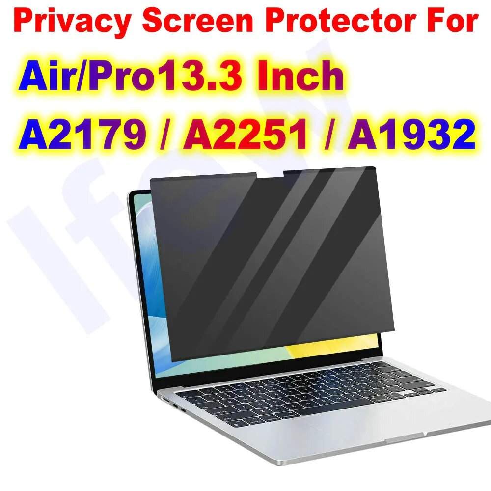 Магнитная защитная пленка для экрана ifew для MacBook Pro 14 M5, Air 13.6 дюйма M4 A2179-A2251-A1932