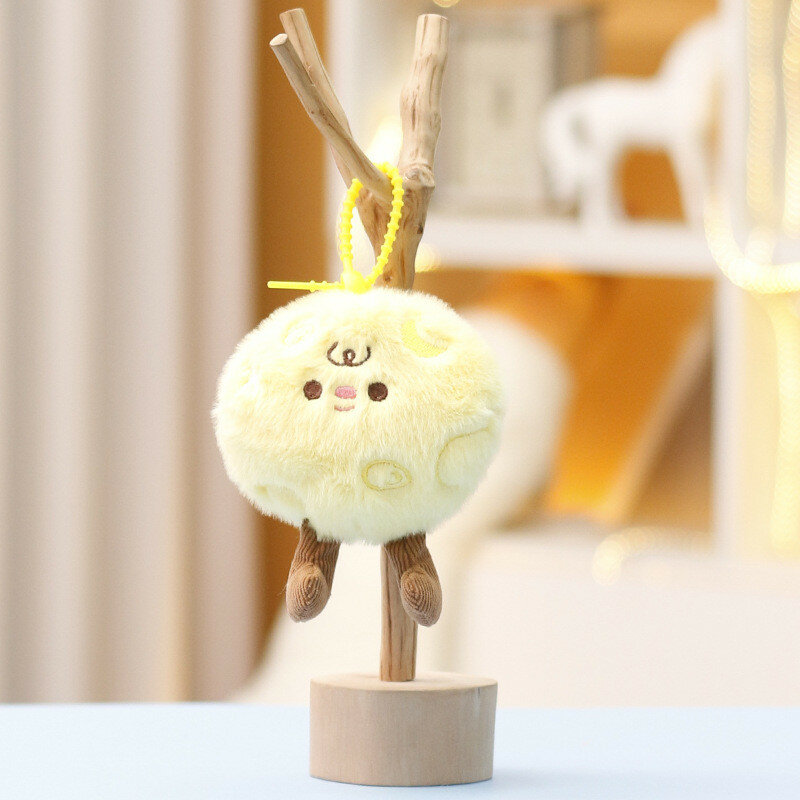 Мягкая игрушка-ключница в виде животного с мягкой начинкой из ПП хлопка для детей и коллекционеров