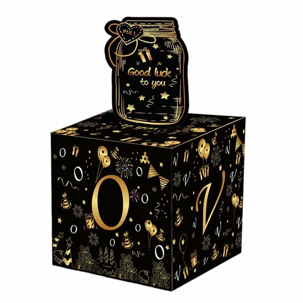 Креативный Сюрприз Money Pull Box На День Святого Валентина Денежная Подарочная Коробка для Подарков на Дни Рождения, Годовщины Свадьбы, Торжества