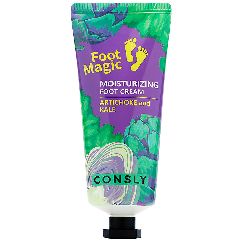 CONSLY Крем для ног увлажняющий Moisturizing Foot Cream, 100 мл