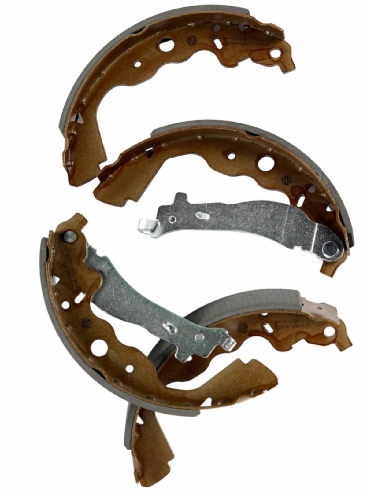 Колодки барабанные задние (4шт) качество от WAYTEKO Арт. BP-00010B/ 7701210109