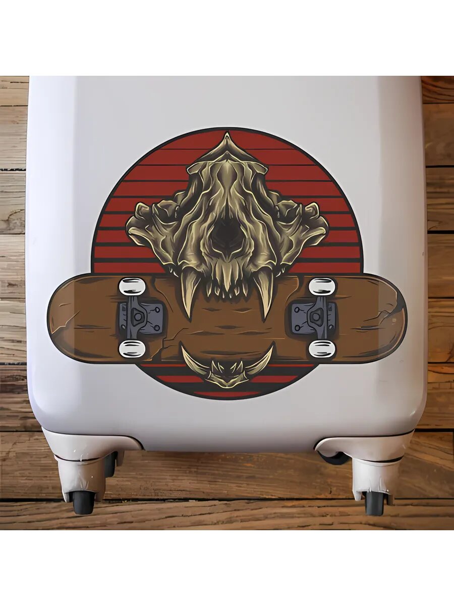 Наклейка динозавры Олд скейт allstick арт. 45-95