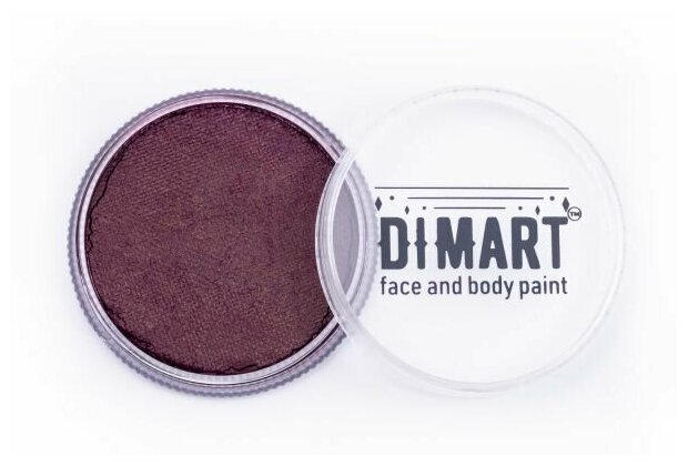 Аквагрим DIMART регулярный бордовый 32гр.