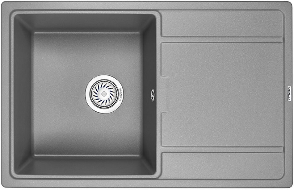 Кухонная мойка Granula GR-7804 78х50 алюминиум