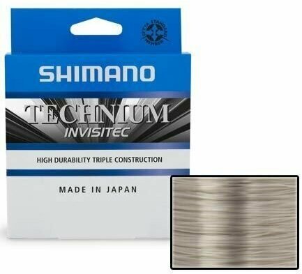 Леска SHIMANO Technium Invisitec Grey 300m 0.185mm 3.3kg