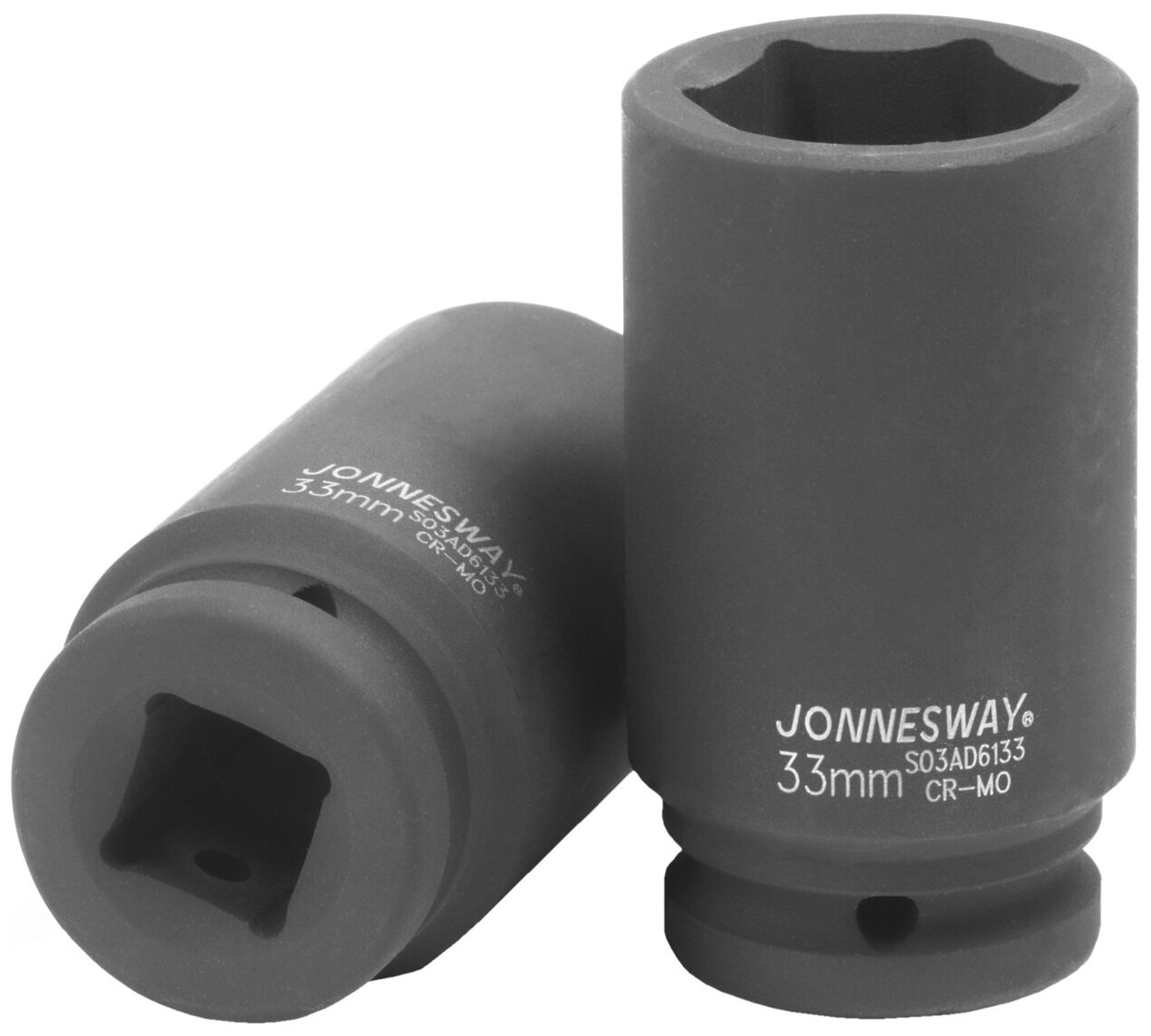 Торцевая головка ударная глубокая 33 мм 3/4 Jonnesway S03AD6133