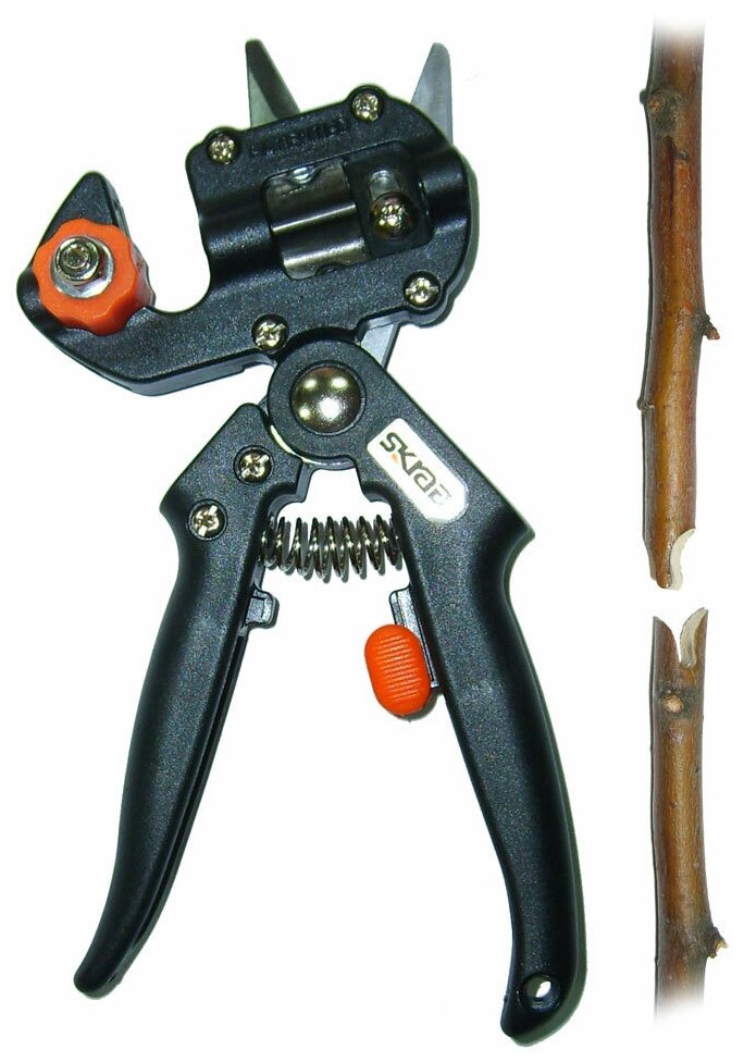 Секатор прививочный, пластик SKRAB 28048