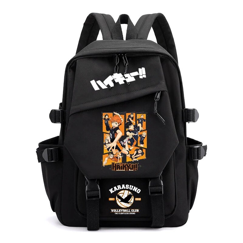 Волейбольный рюкзак Haikyuu по мотивам манги, японский аниме-рюкзак для школы, высококачественный 1