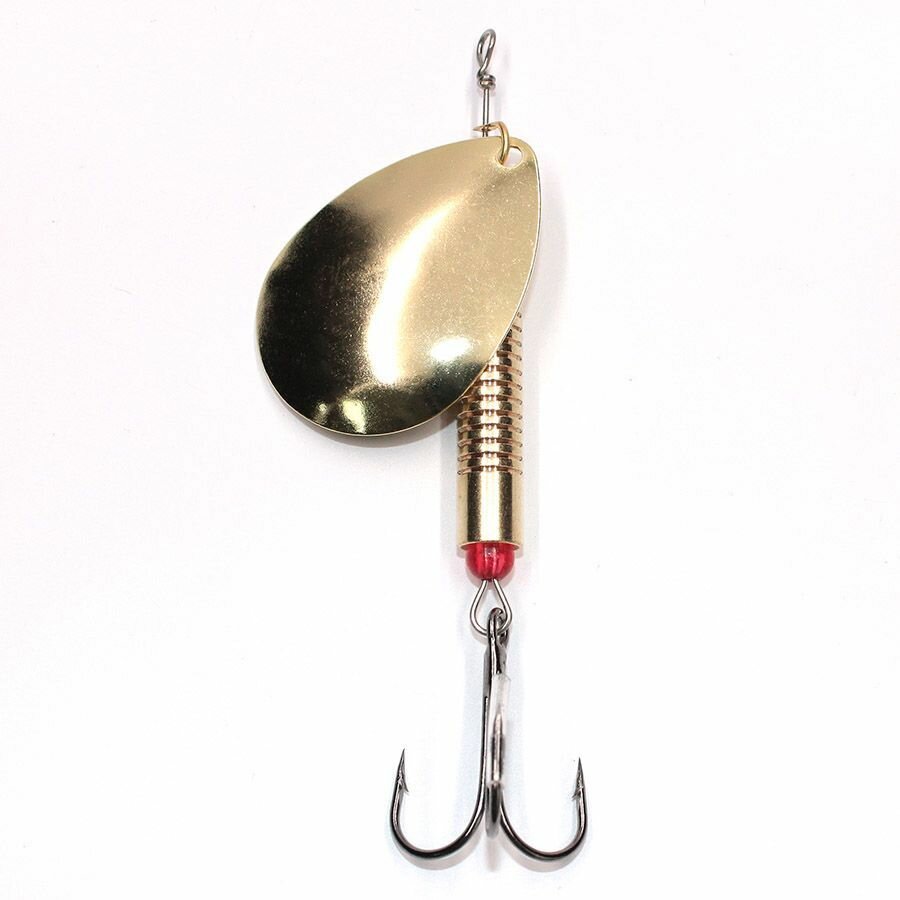 Блесна для рыбалки вертушка Namazu Sunstrider, вес 28 г, цвет 02 (латунь)