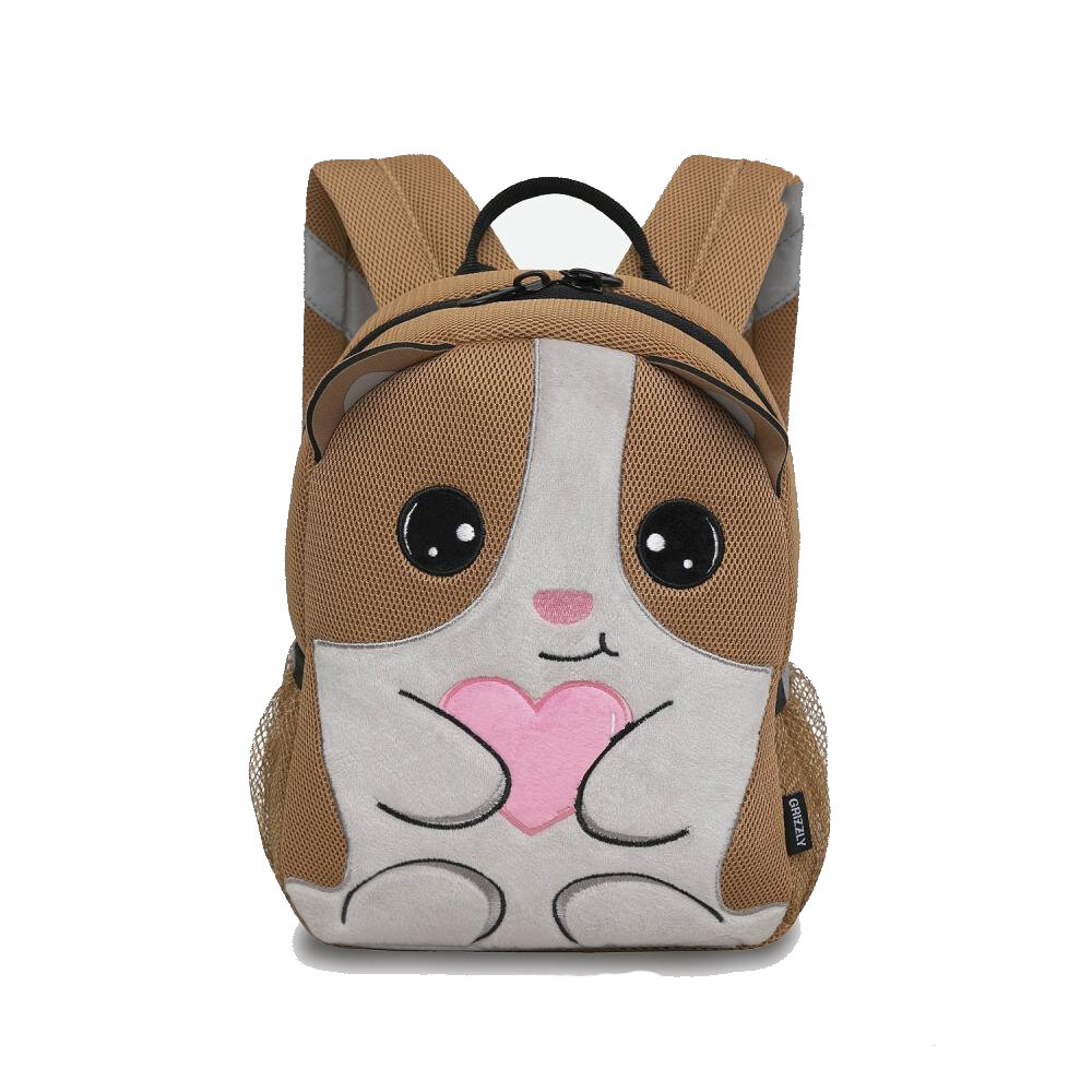 Рюкзак детский дошкольный GRIZZLY RS-373-4 котик, 20х26х10