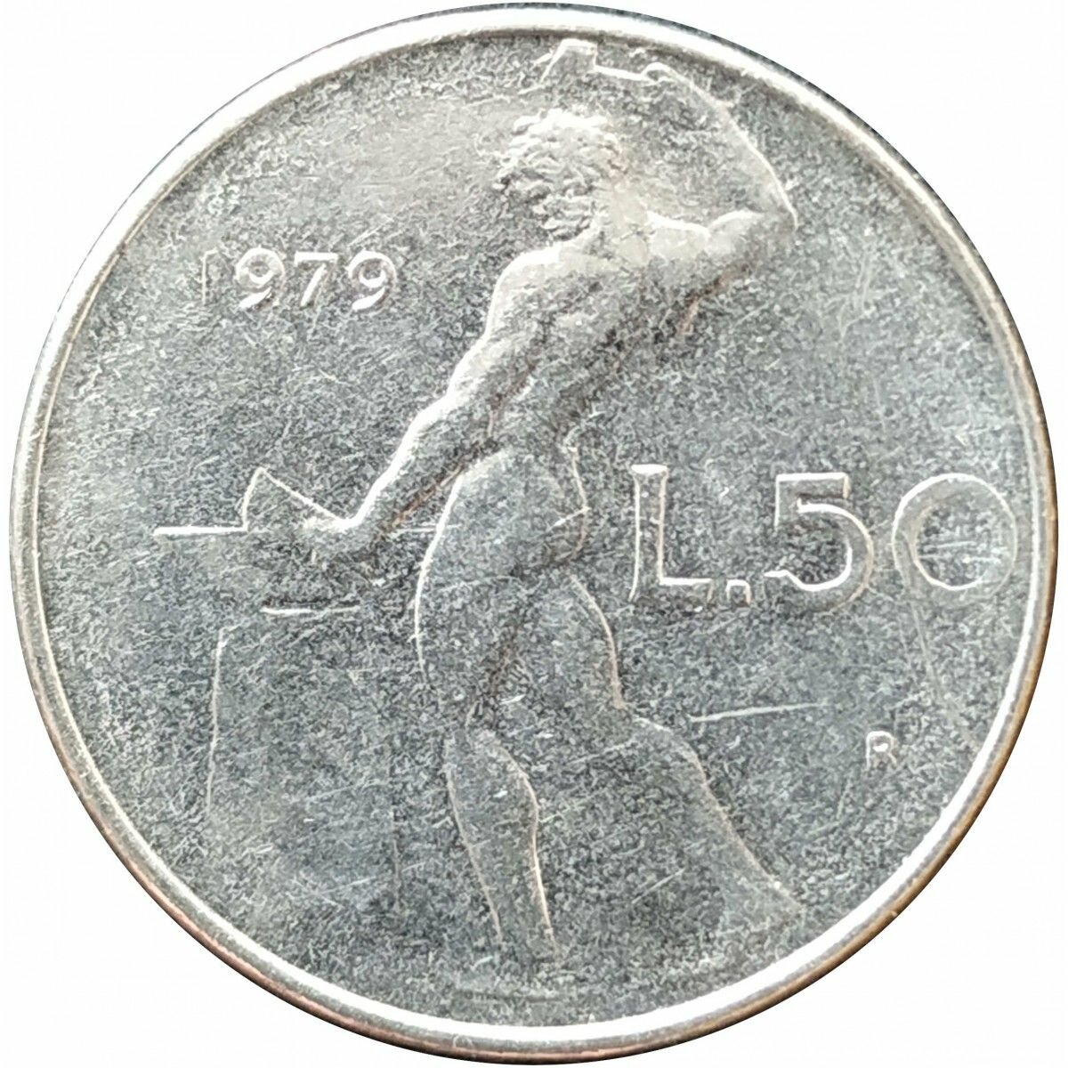 50 лир 1979 Италия из оборота