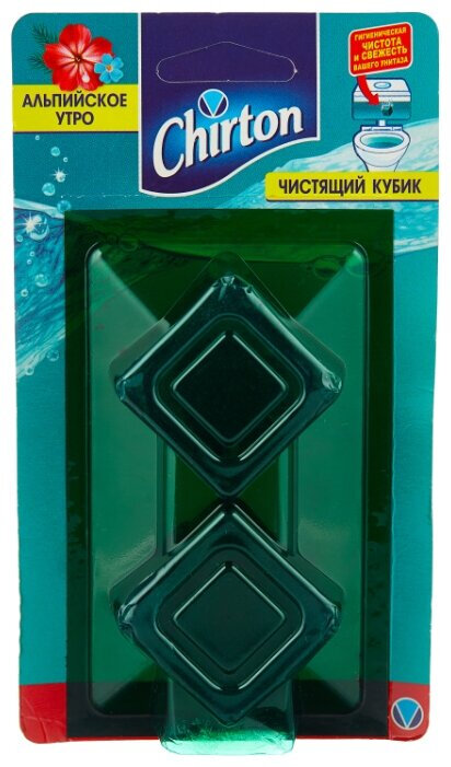 Кубик для унитаза чиртон 2*50г Альпы